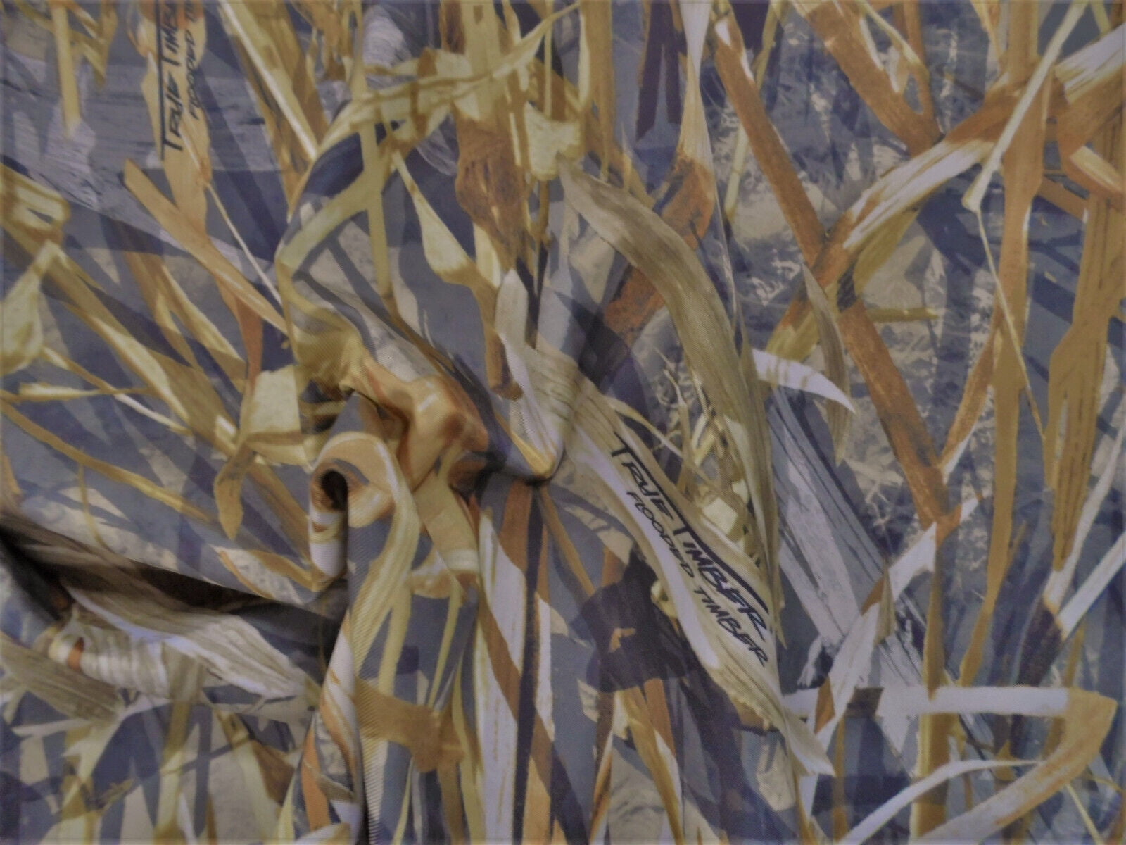 True Timber Flooded Timber Water Resistant Polyester Twill Fabric, 10 ...