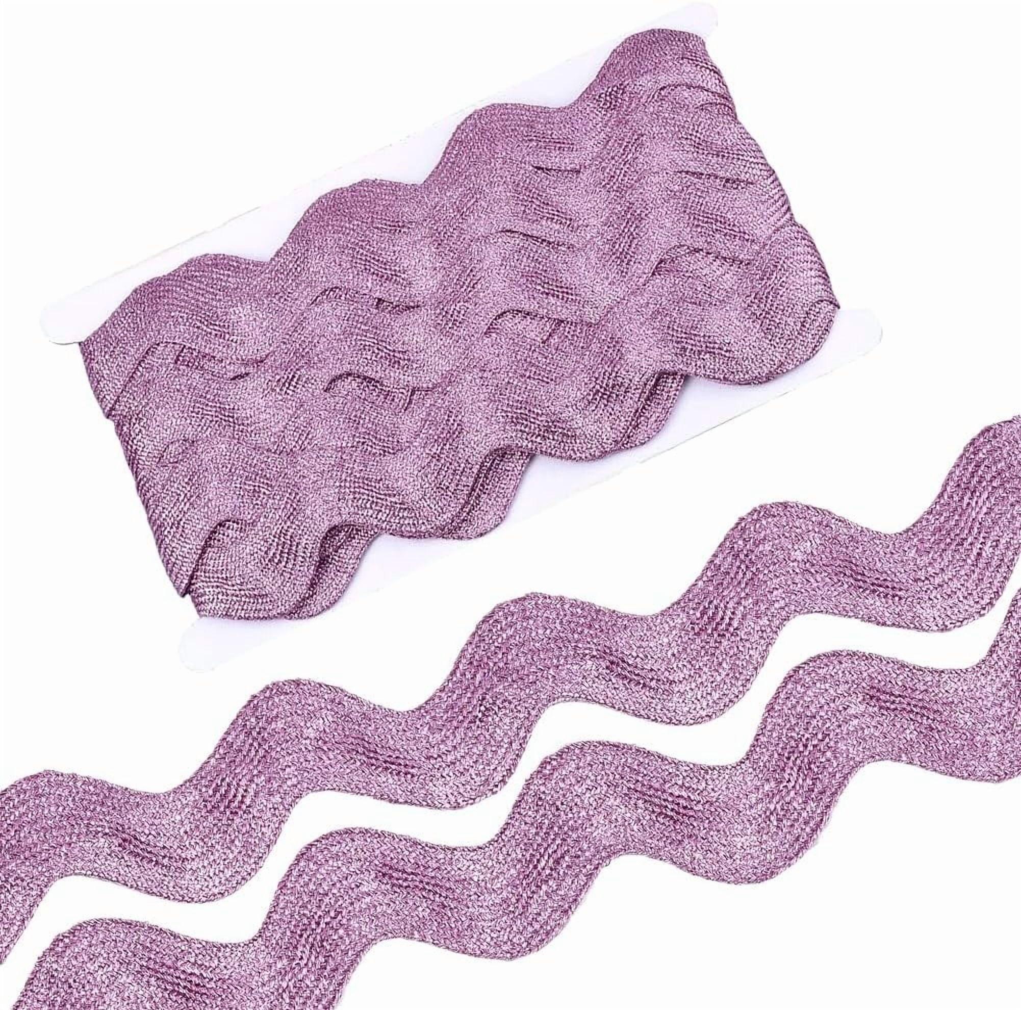 10 Yards 1.57 Inch/ 40mm Pink Ric Rac Trim Ribbon Rick Rack Trim Wide ...