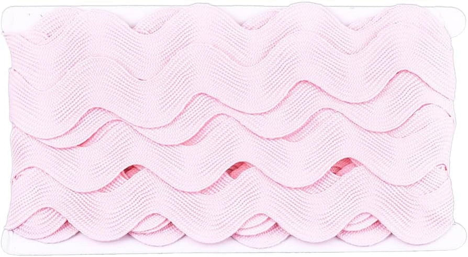 10 Yards 1.57 Inch Pink RIC Rac Ribbon Bulk Wave Trim Rick Rack Bending ...