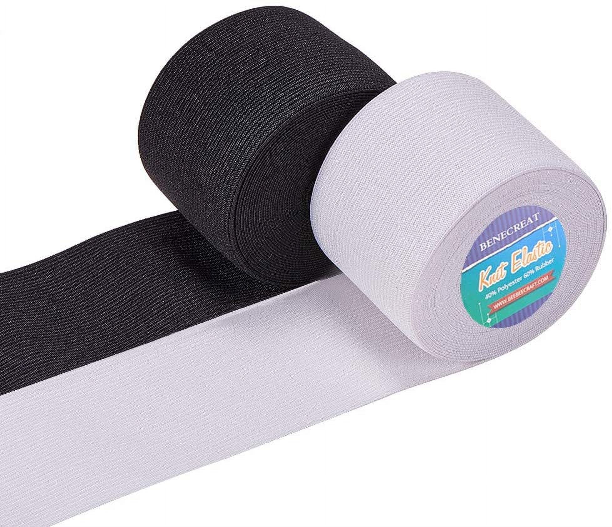 10 Yards 2.36-Inch Wide Elastic Band Heavy Stretch High Elasticity Knit ...