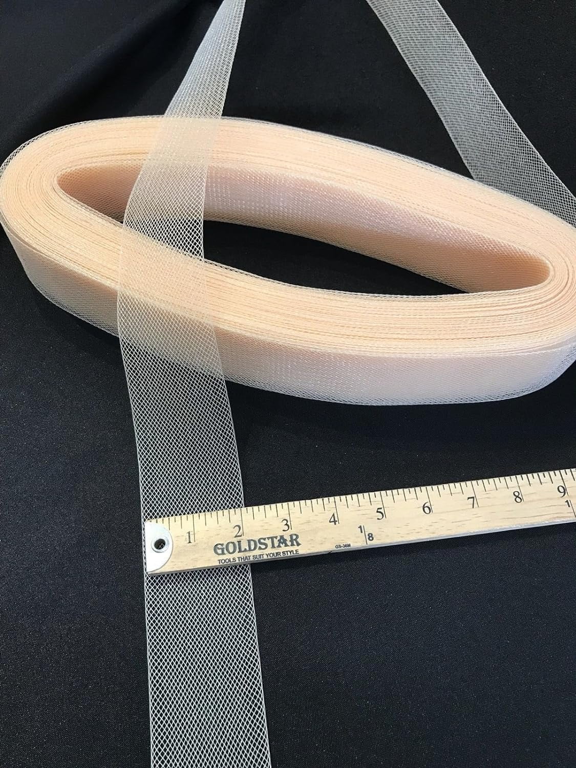 10 Yards- 2 Inches Skin Color Horsehair Braid Crinoline Trim-wedding ...
