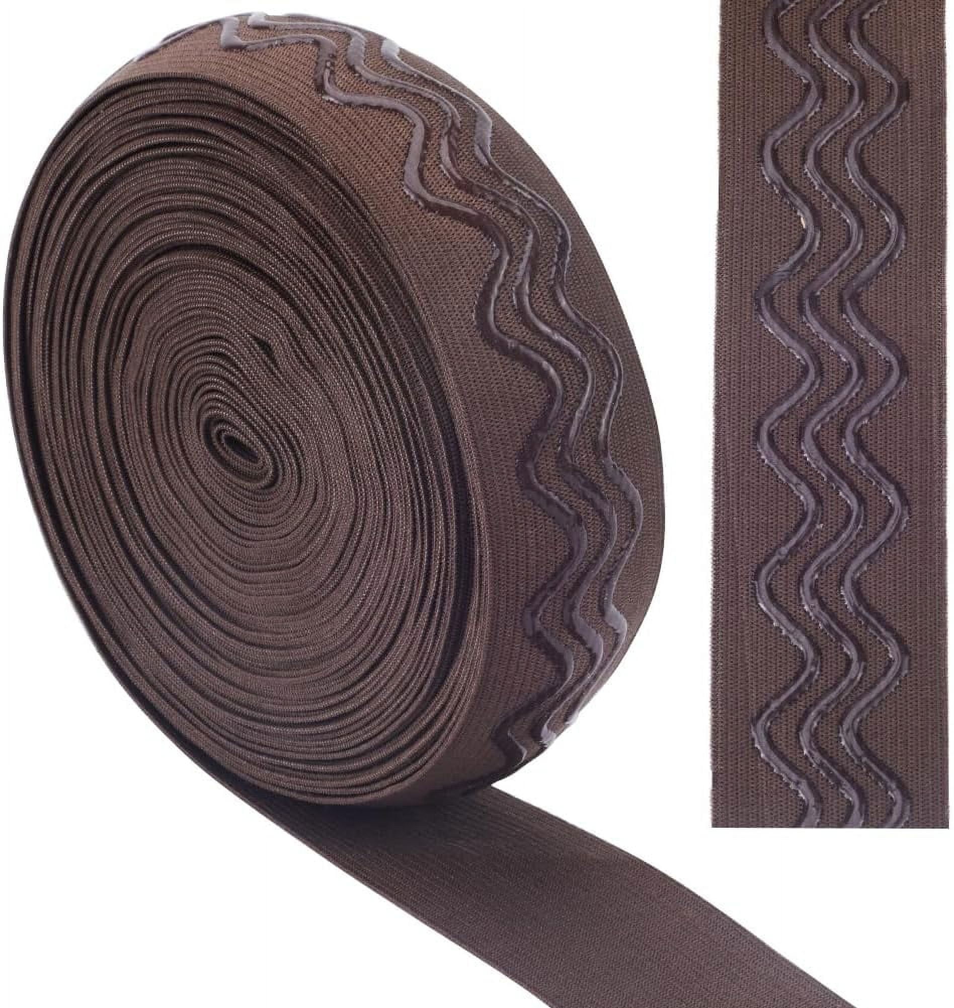 10 Yards 28mm Wide Non-Slip Elastic Ribbon Wave Silicone Elastic ...