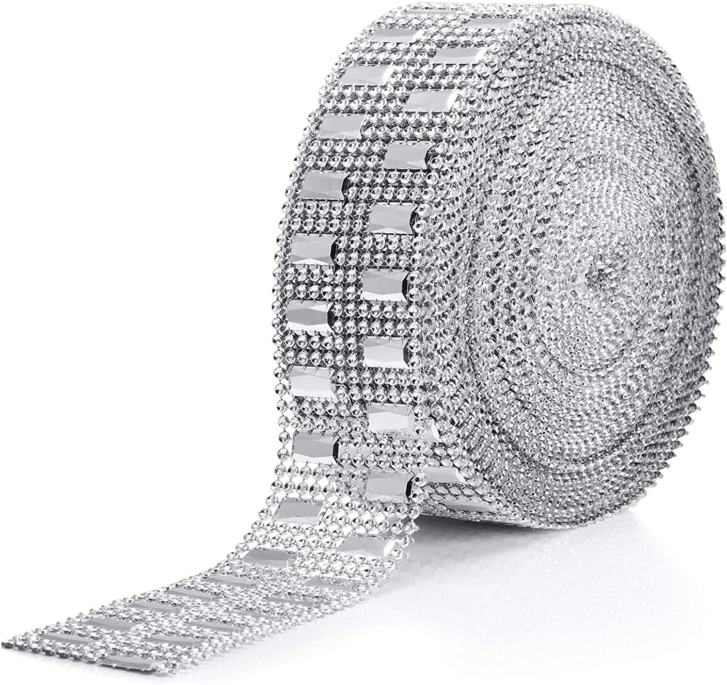 10 Yards Bling Wrap Ribbon Rhinestone Diamond Ribbon Rose Gold Bling ...