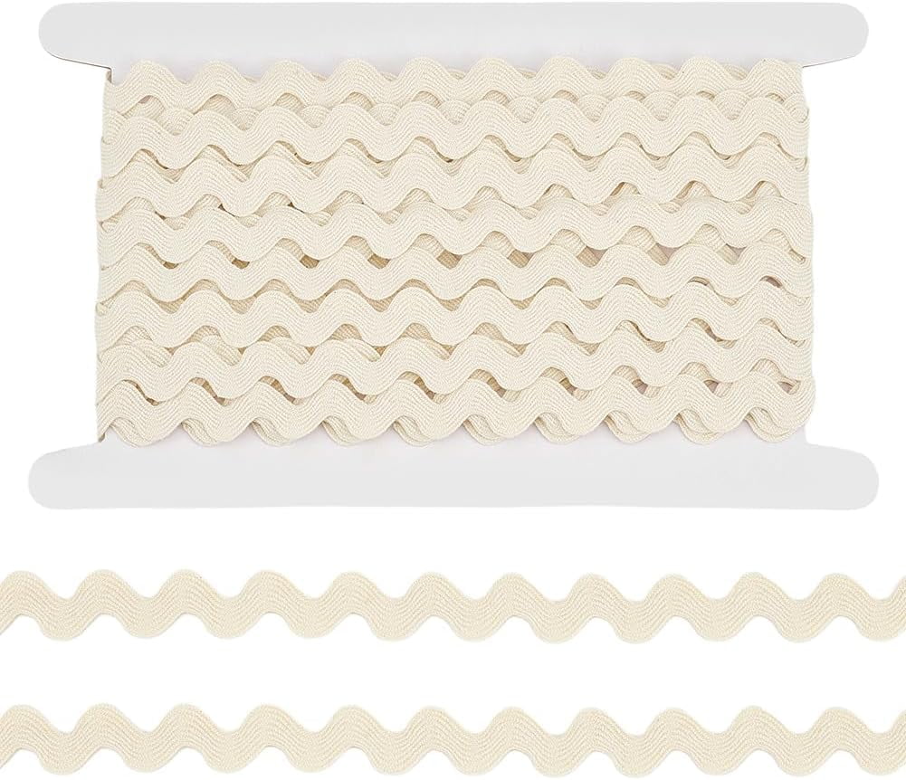 10 Yards Cotton Wave Bending Lace Trim Wavy Lace Ribbon for Clothes ...