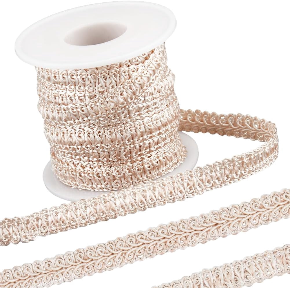 10 Yards Gimp Braid Trim 1/2 Inch Wide Woven Sewing Centipede Trim ...