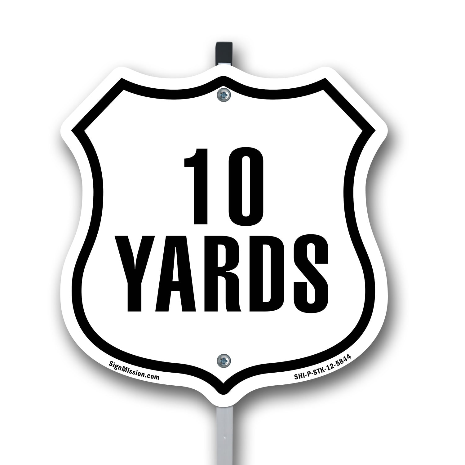 10 Yards Golf Course Running Race 5k Marathon Distance Marker 12 inch X ...