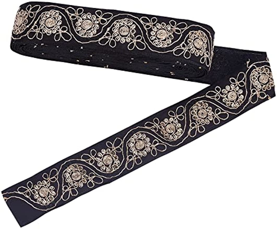 10 Yards Jacquard Polyester Ribbons Ethnic Style Sewing Jacquard Trim ...