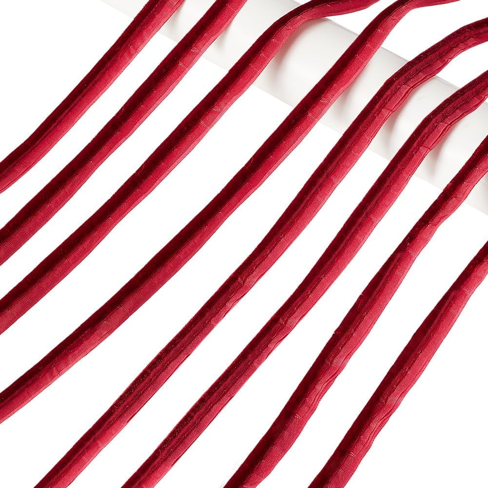 10 Yards Piping Bias Tape 1/2 Inch Velvet Piping Trim with Welting Cord ...