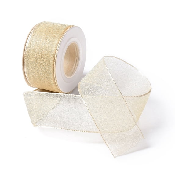 10 Yards Polyester Chiffon Ribbon for DIY Jewelry Making BurlyWood 1 ...