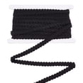 10 Yards Polyester Ribbons for Garment Accessories Black 5/8 inch(15mm ...