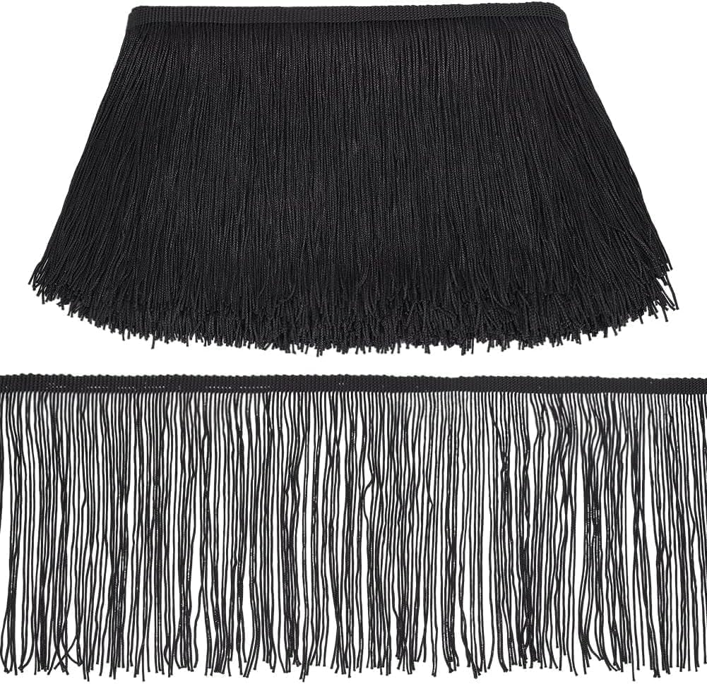 10 Yards Polyester Tassel Lace Ribbon Fringe Lace Trim Macrame Lace ...