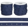 10 Yards Snap Button Tape Polyester Fasteners Trim Ribbon for DIY ...