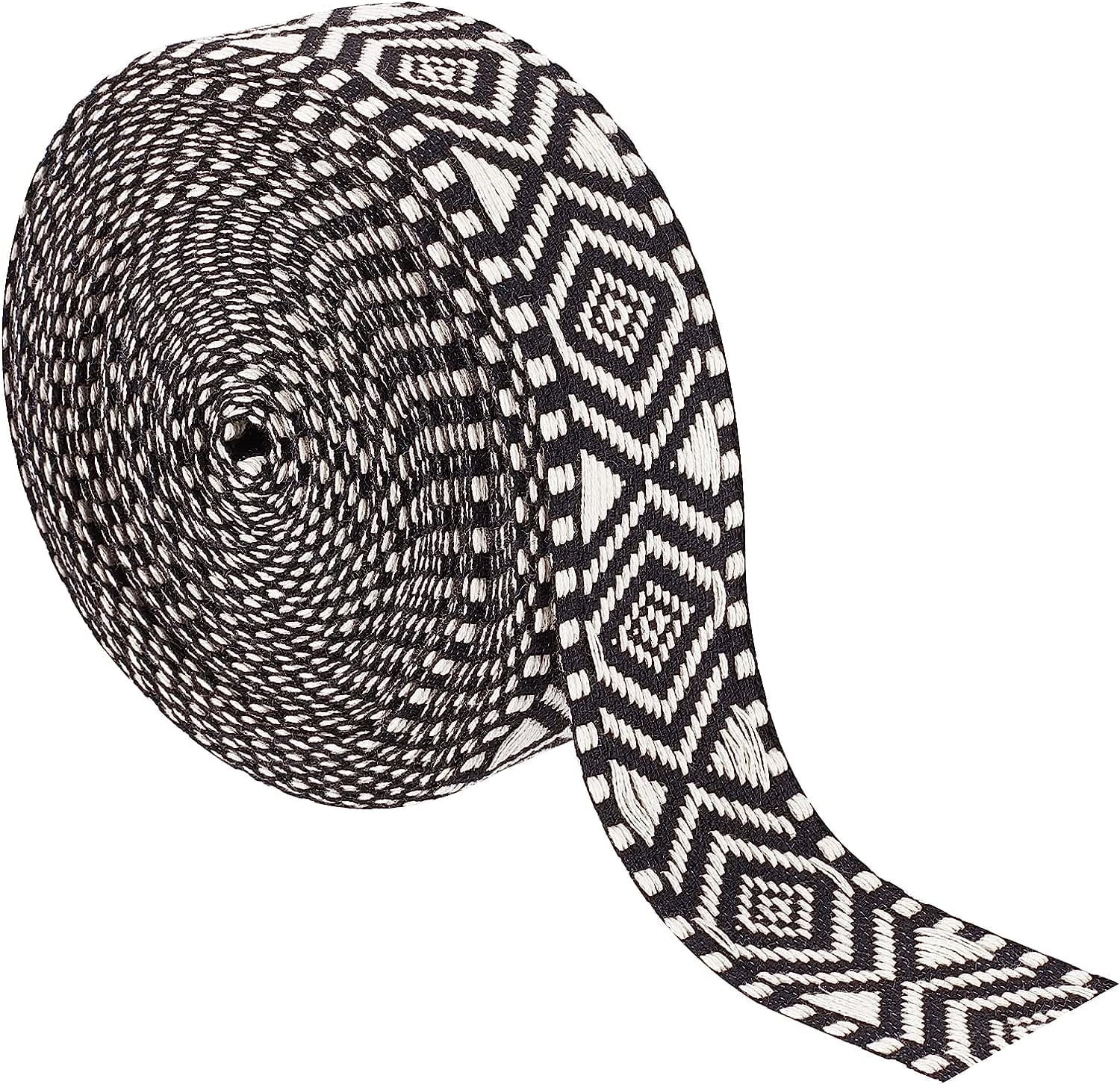 10 Yards Vintage Jacquard Ribbon Ethnic Embroidered Ribbons 1.57Inch ...