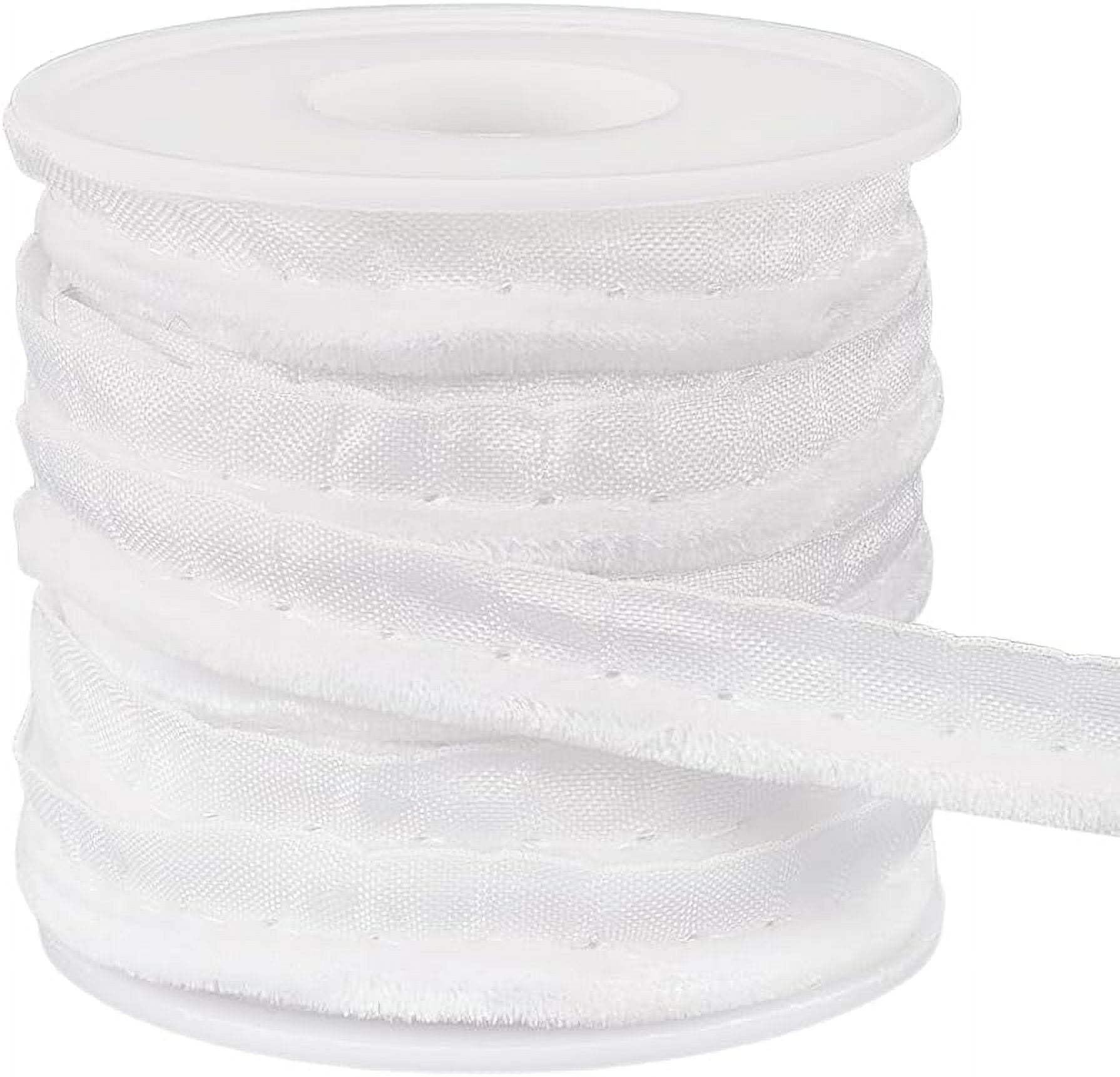 10 Yards White Velvet Piping Bias Tape 3/8 Inch Wide Welt Cord Piping ...