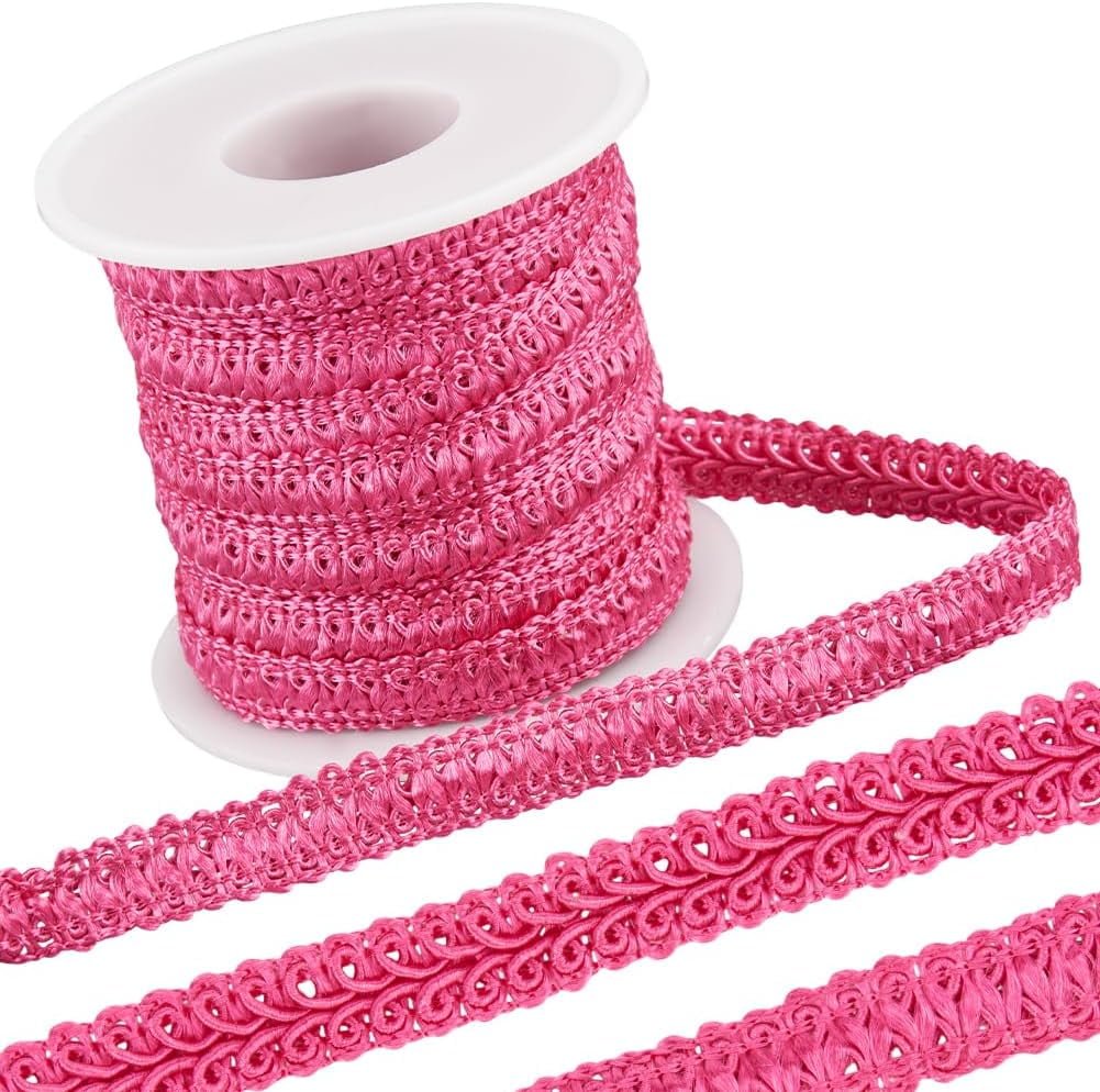 10 Yards Woven Gimp Trim 1/2" Wide Decorative Centipede Braid Lace ...