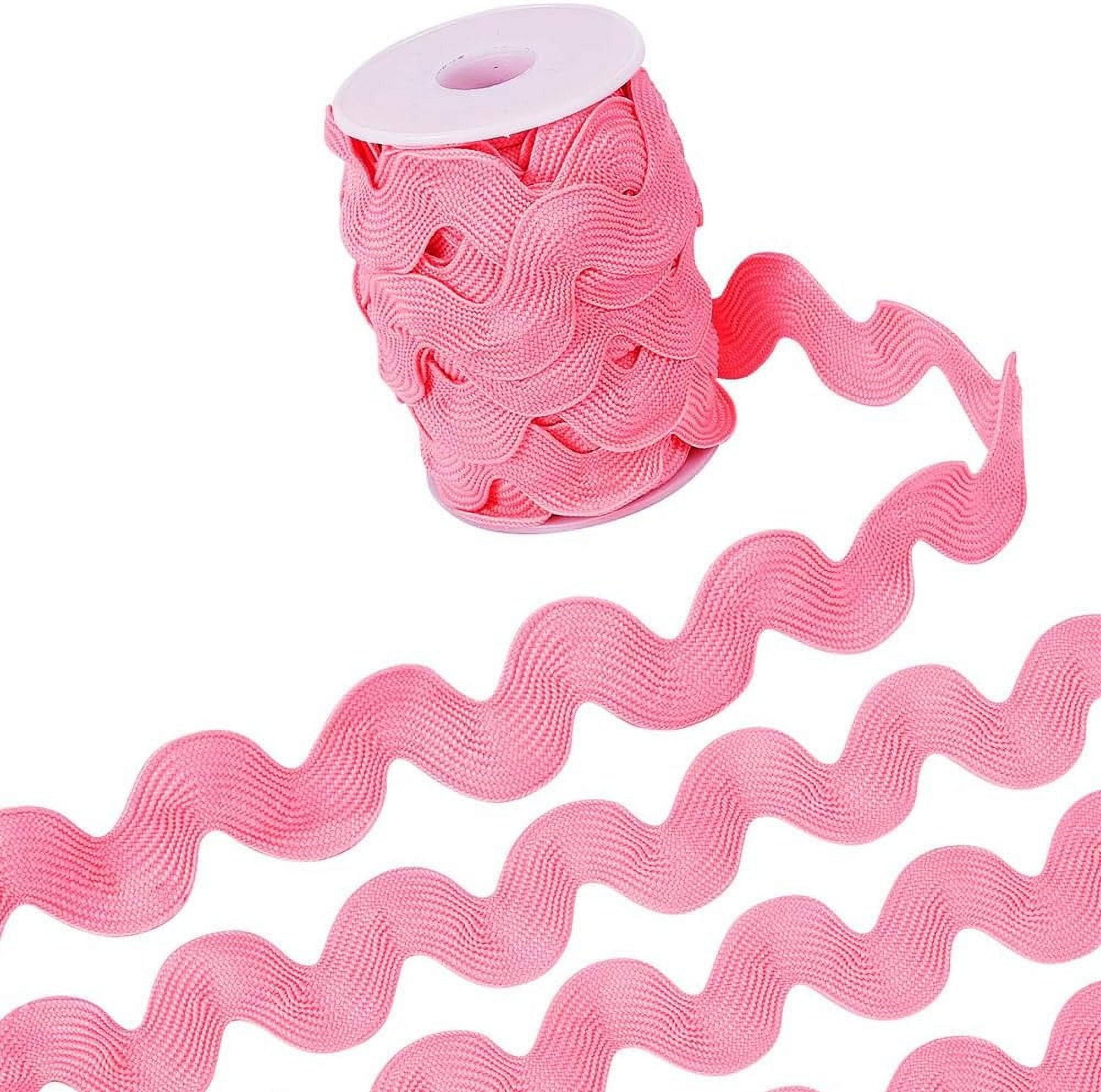 10 Yards x 20-34mm Rick Rack Trim Bright Pink RIC Rac Ribbon Zig Zag ...