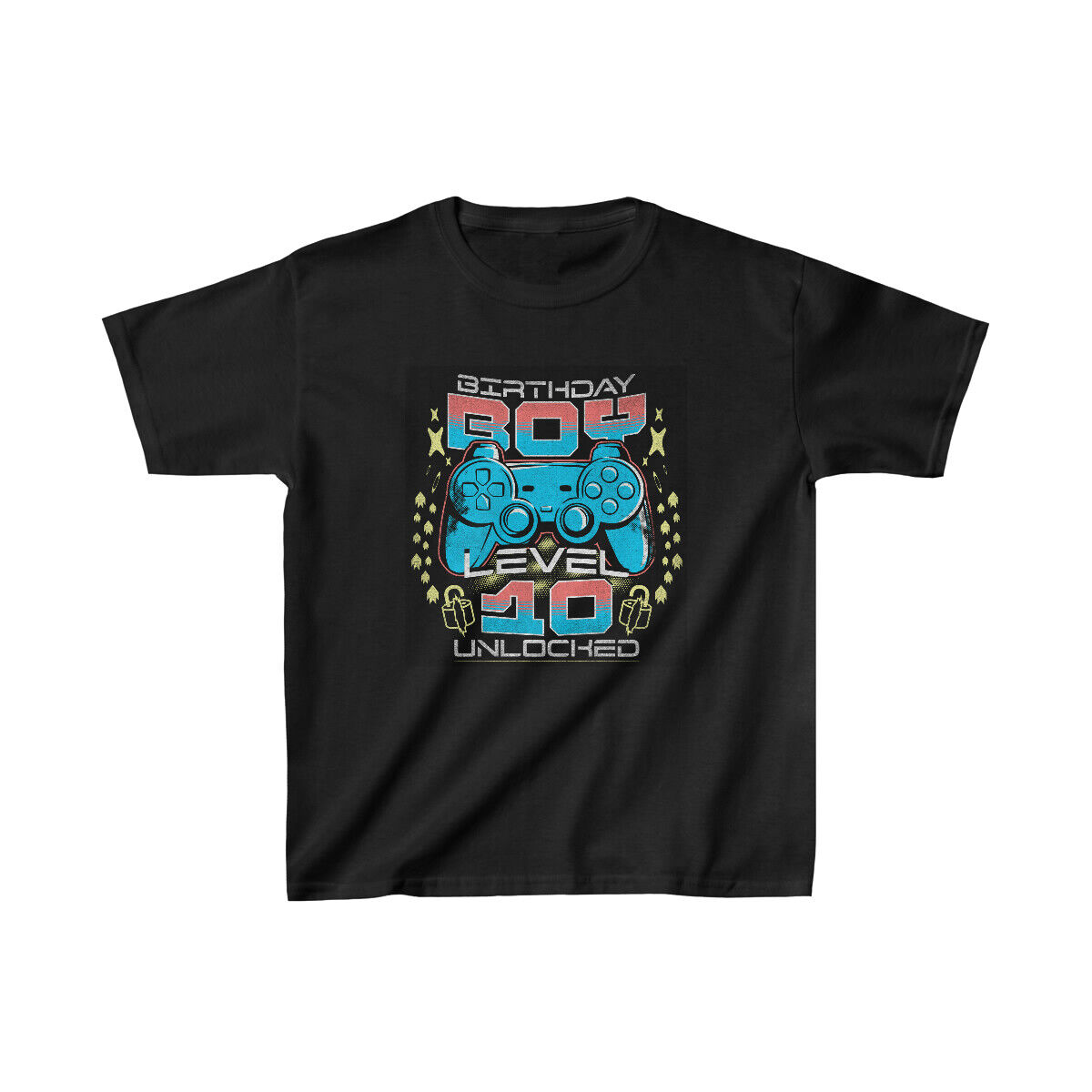 10 Year Old Boy Birthday Gaming Gamer Gift Kids Shirt Tee - Walmart.com
