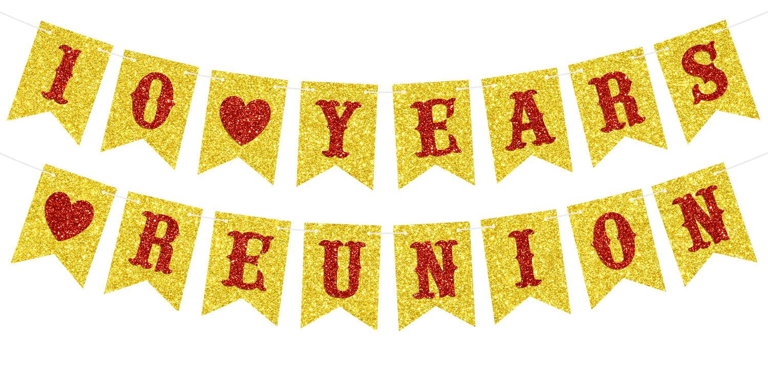 10 Years Reunion Banner, Class of 2014 Classmate Reunion Hanging ...