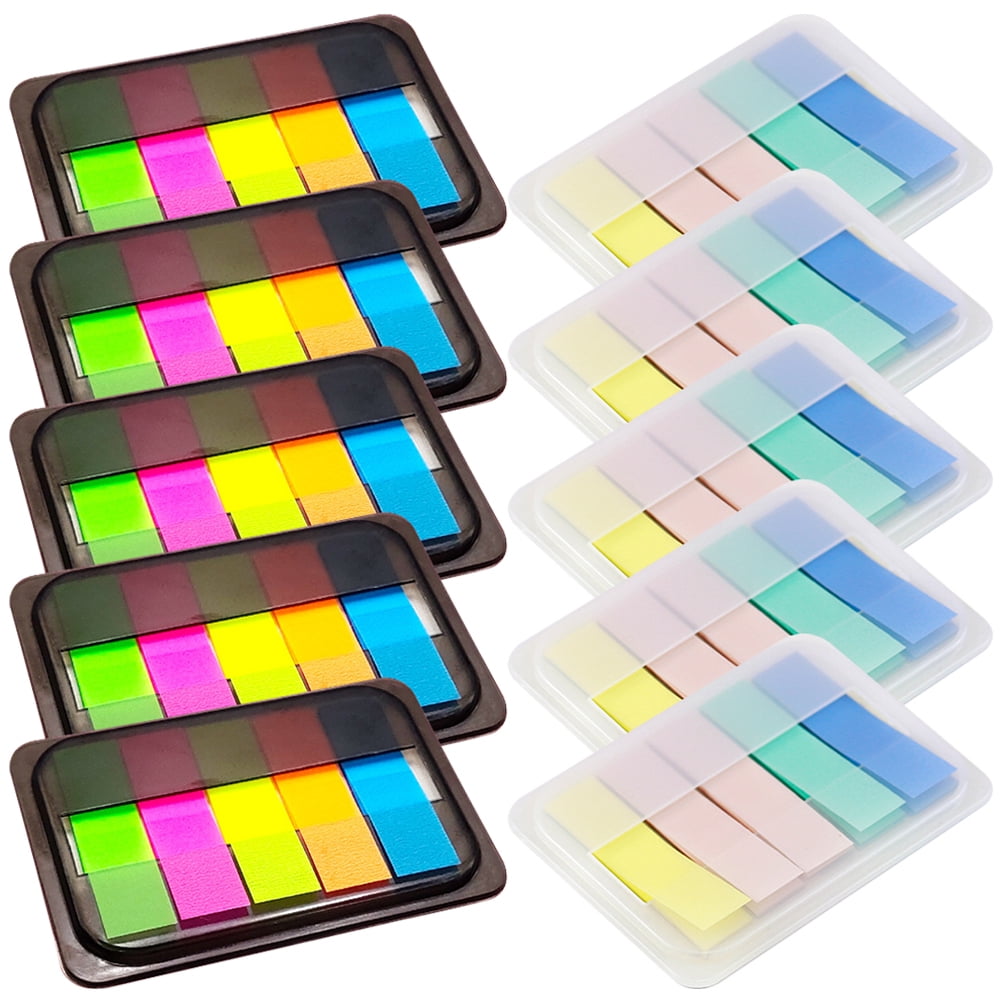 10 boxes of Book Tabs Annotating Books Divider Tabs Book Marking Tabs ...