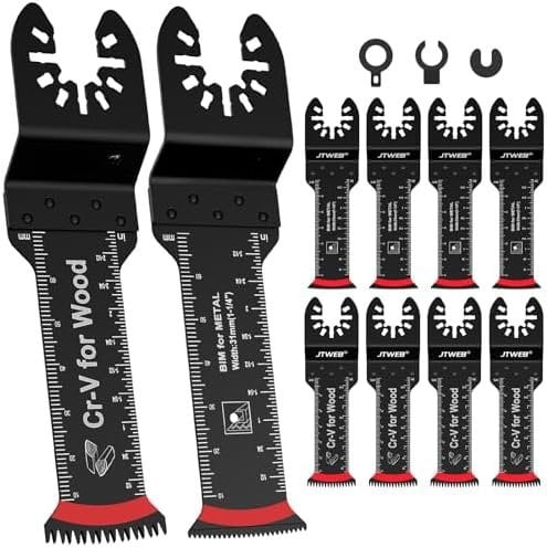 10 count Extra Long Multitool , Oscillating Clean Cut for , , Bi- Oscillating Tool , Multi Tool ...