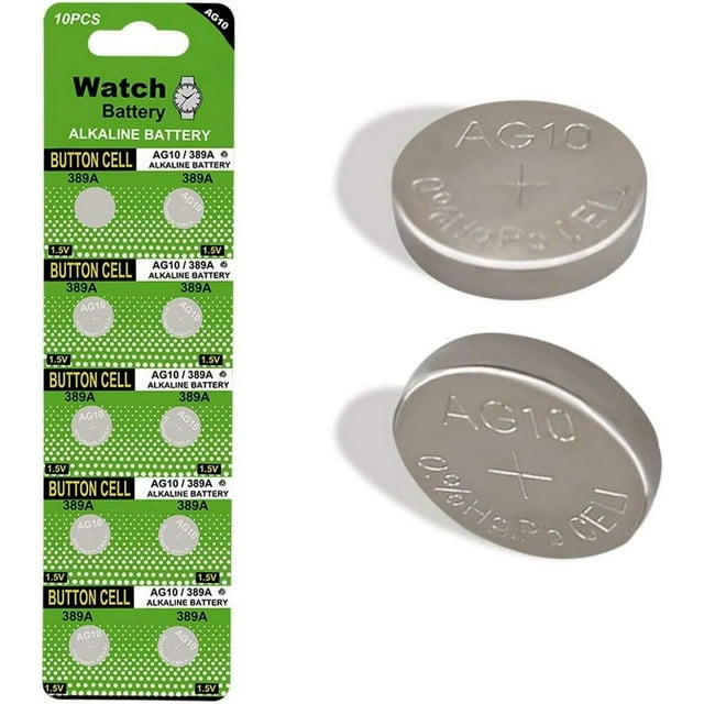 10 ct/Card Calculator Watch Mini-Toys Alkaline Battery Button Cell ...