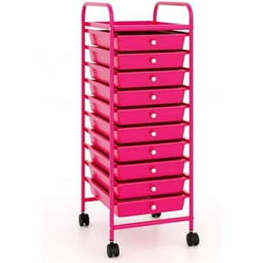 10 Drawer Rolling Cart