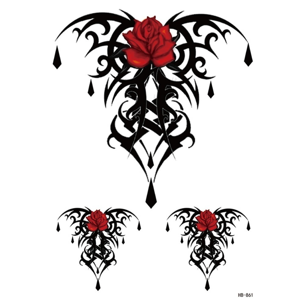 10 flower arm stickers - Walmart.com