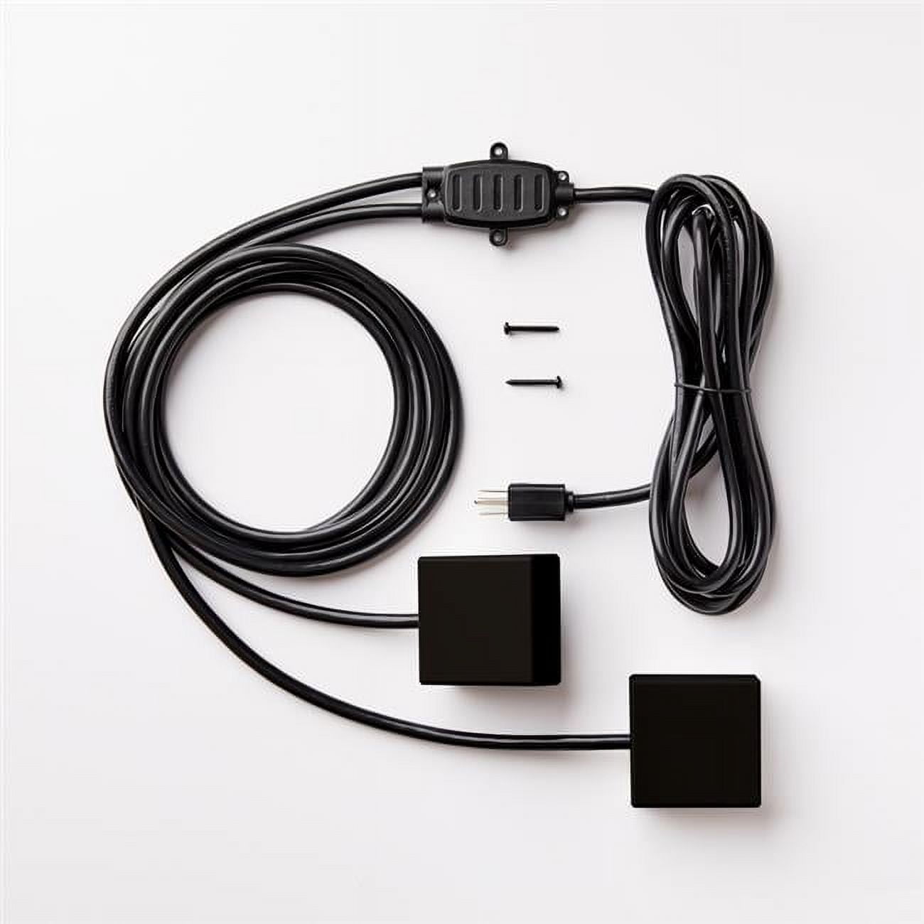 10 ft. 14-3 SJTOW Indoor Black Extension Cord - Walmart.com