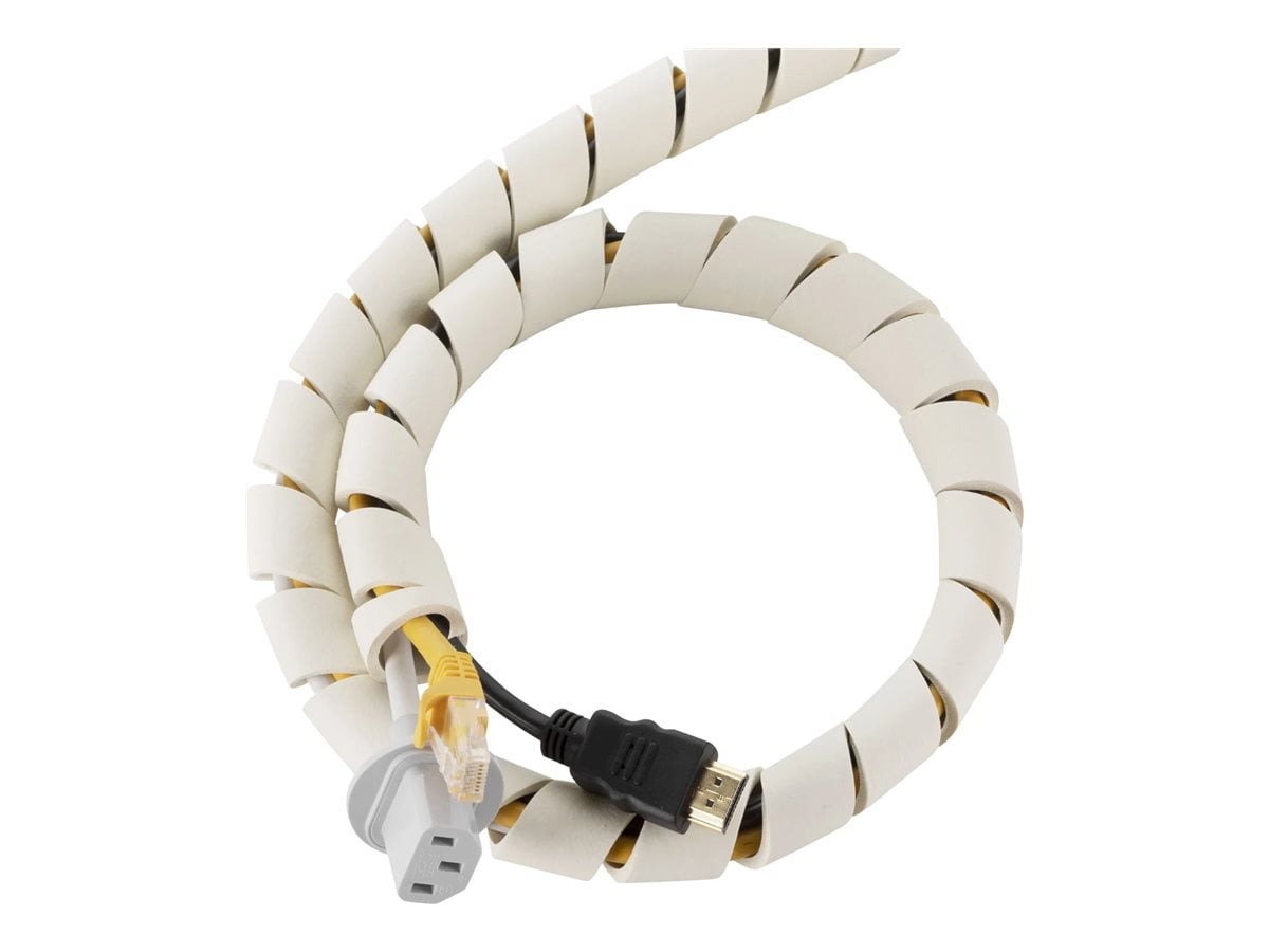 10-ft Cable Slinky Soft and Flexible Rubber Spiral Cord Wrap (2-ft X 5 ...