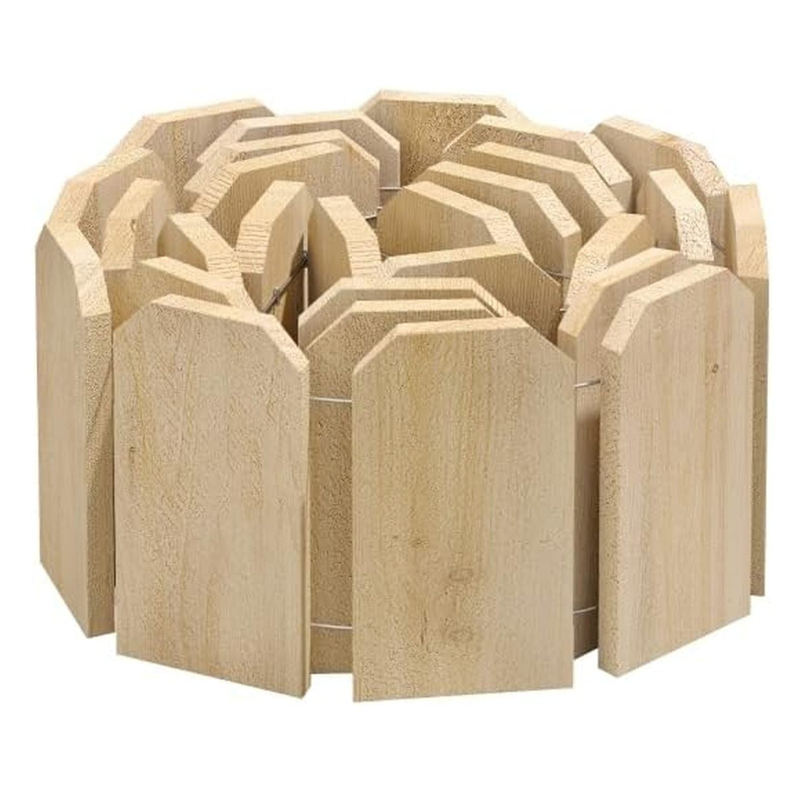 10 ft. Cedar Lawn Edging (6-Pack, 60 ft. Total) - Walmart.com