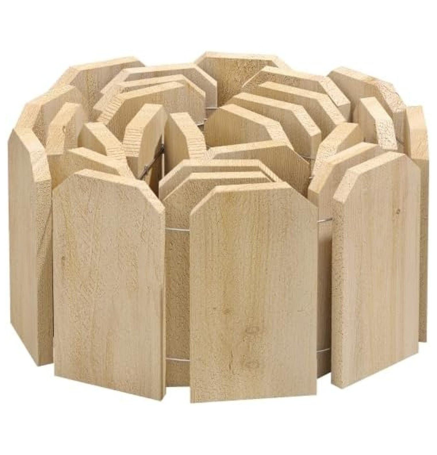 10 ft. Cedar Lawn Edging (6-Pack, 60 ft. Total) - Walmart.com