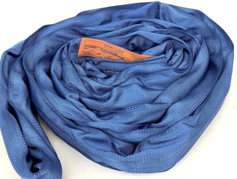 10 ft Endless Round Sling Blue-21,200 lb Vertical & 42,400 lb Basket ...