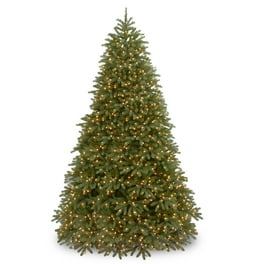 6.5 Pre Lit Northern Pine Full Artificial Christmas Tree Multi Color LED Lights Walmart