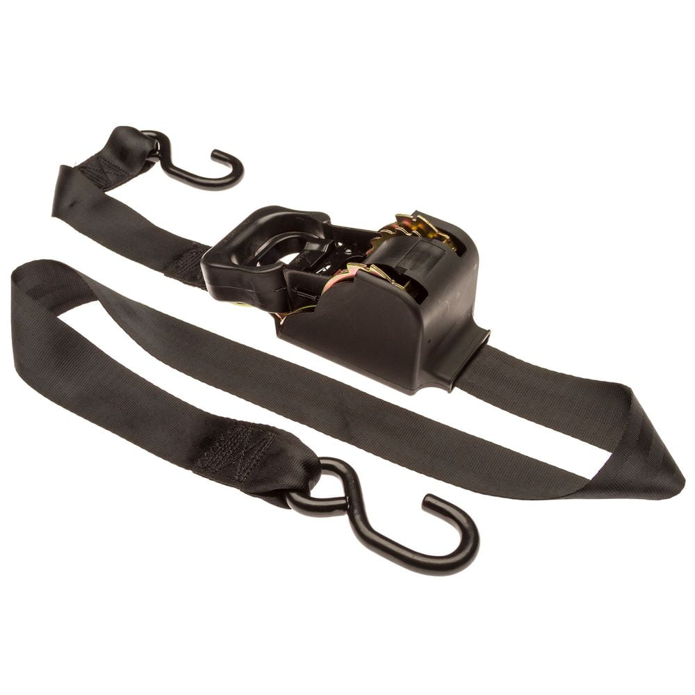 10 ft. Retractable Tie-Down Ratchet Strap - Walmart.com