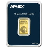 APMEX 10 Gram Gold Bar - .9999 Fine Gold Bullion (TEP) - Walmart.com