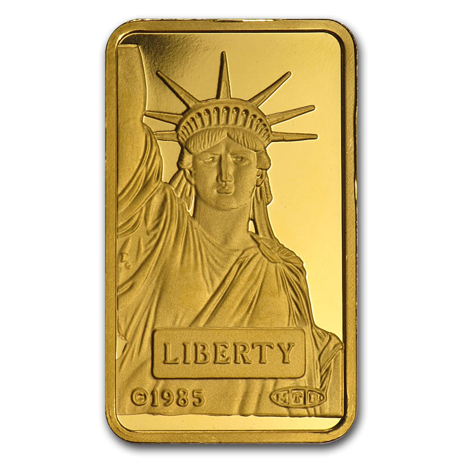 10 gram Gold Bar - Statue of Liberty - Walmart.com