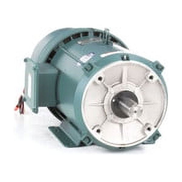 10 hp 1800 RPM 215TC Frame TEFC C-Face (Rigid Base) Brake Motor 230 ...