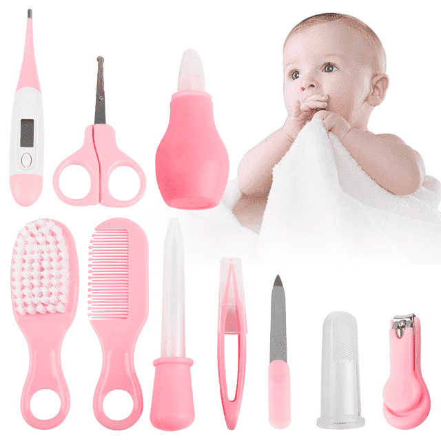 10 in 1 Baby Healthcare and Grooming Kit for Girl Boy Care Kit Toddlers ...