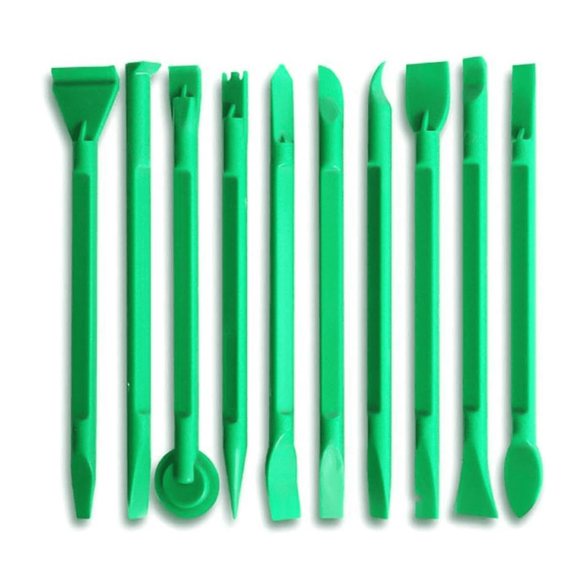 10 in 1 Double Head Plastic Pry Opening Tool Spudger for Mobile Phone ...