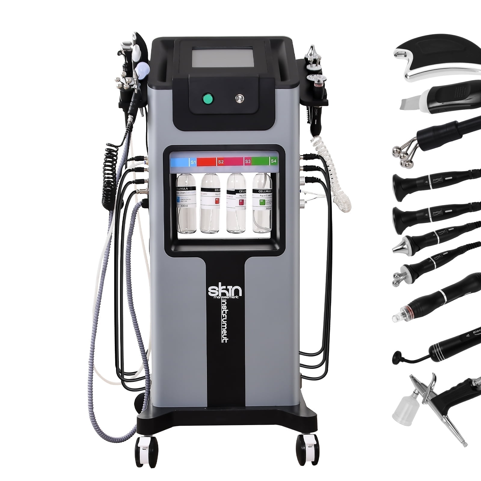 10 in 1 Hydra Machine Professional Machine Oxygen Facial Tools Hydrogen ...