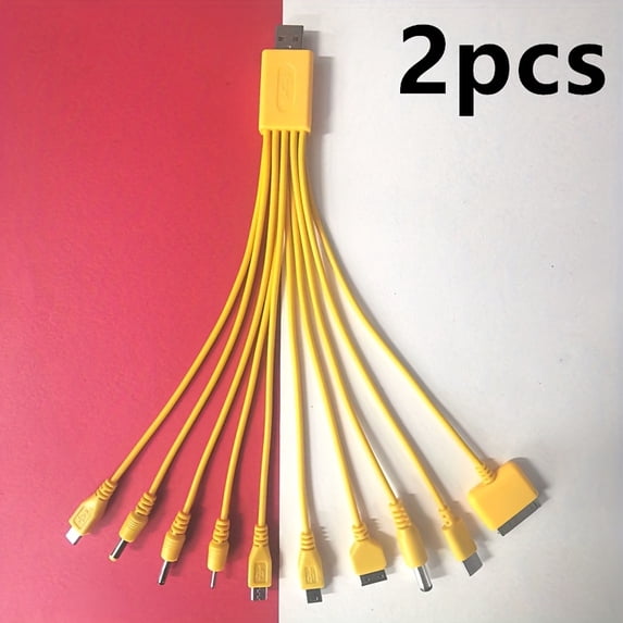 10-in-1 Multi-Function Fast Charging Cable for Mobile - Sync, Data ...