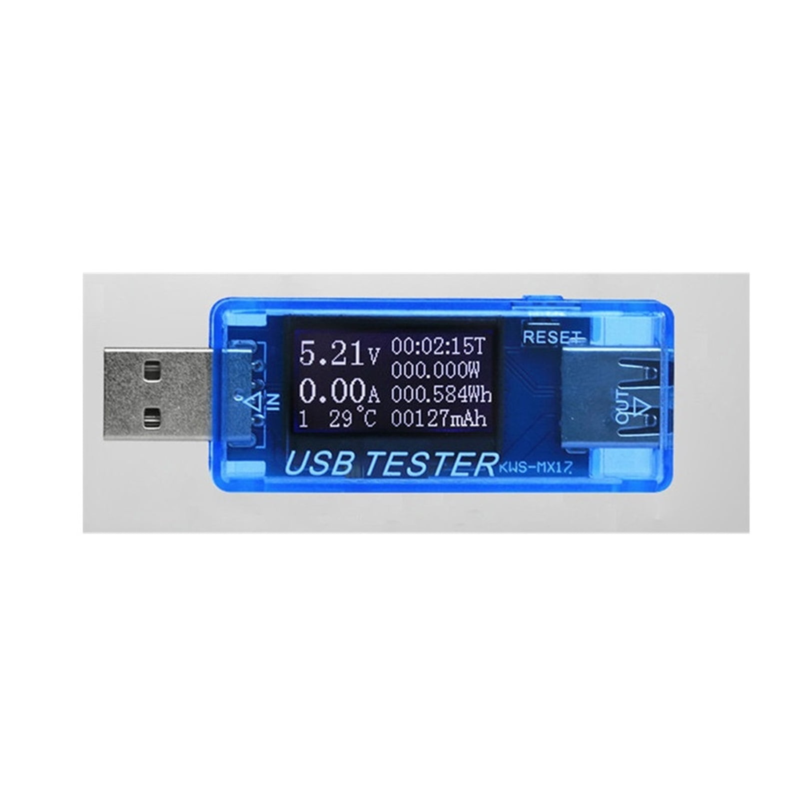 10 in 1 Power MeterVoltmeter USB Voltage Detector Electrical power ...