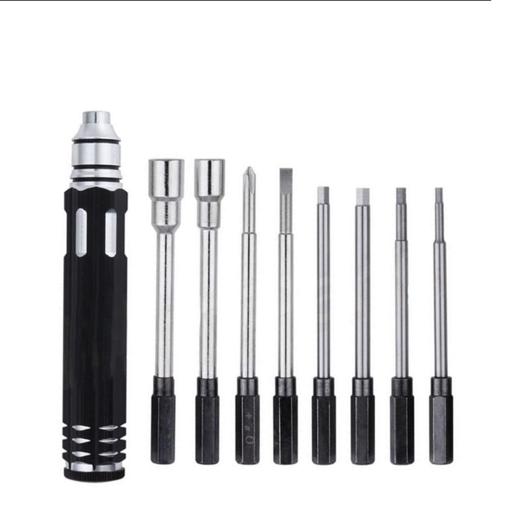 10-in-1 Repair Tools Kit Hex Screwdrivers Wrench Phillips Kit With ...