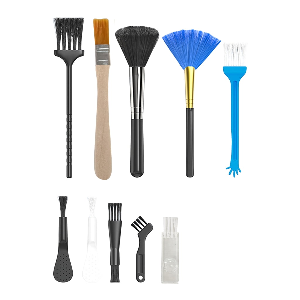 10 in 1 Soft Brush Set Dust Removal for Gentle Dusting for Home and Car ...