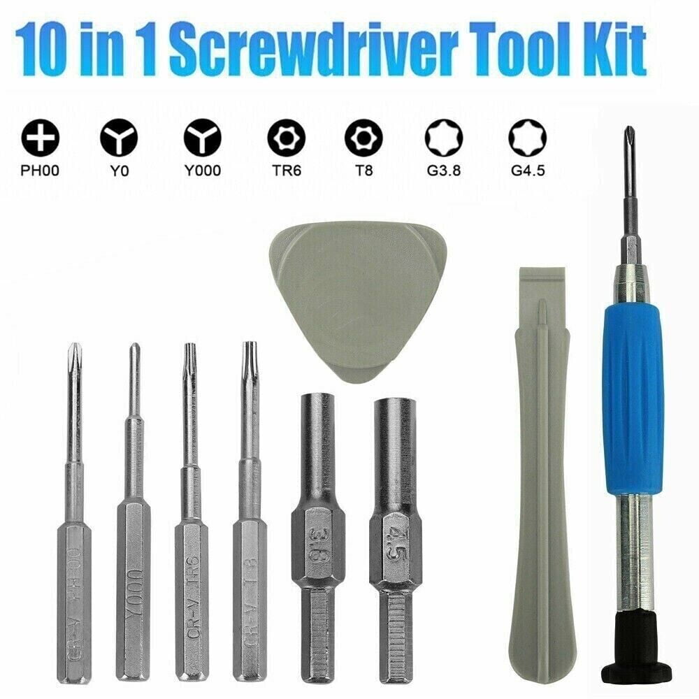 10 in 1 Triwing Screwdriver Repair Tool for Nintendo Switch/3DS/PS3 ...