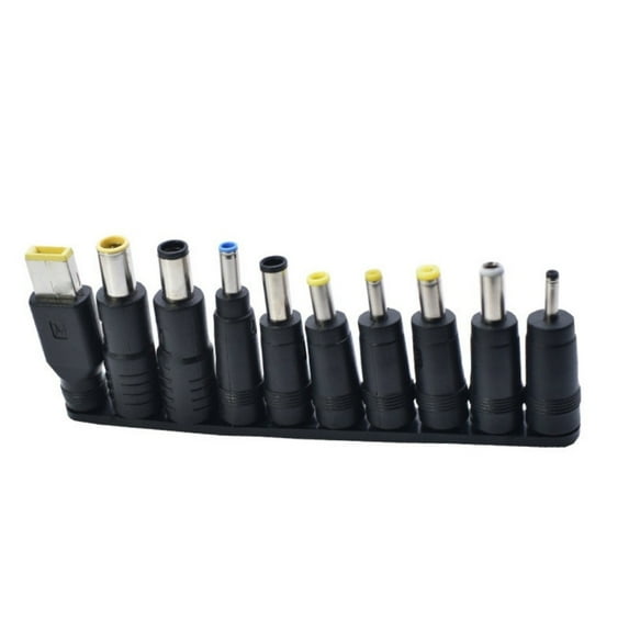 10 in 1 Universal DC5521 Power Adapter Connector Tips for Laptops with ...
