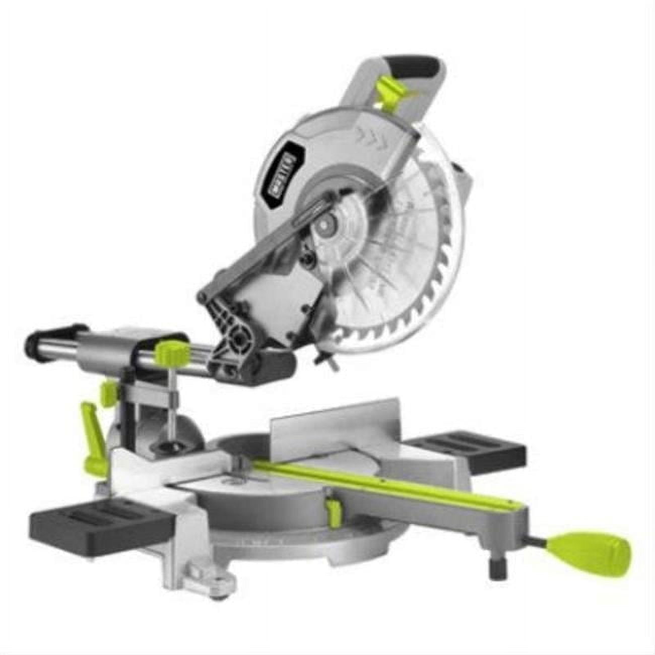 10 in. 120V 60 Hz 15A 5000 RPM Master Mechanic Slide Miter Saw ...