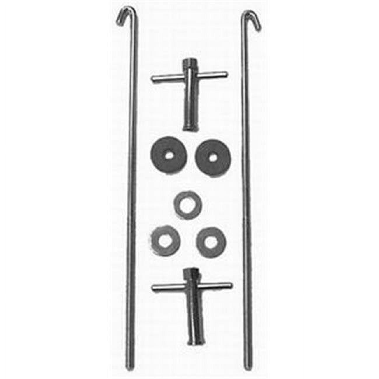 10 in. Battery J-Hook Style Hold Tray, Chrome - Walmart.com