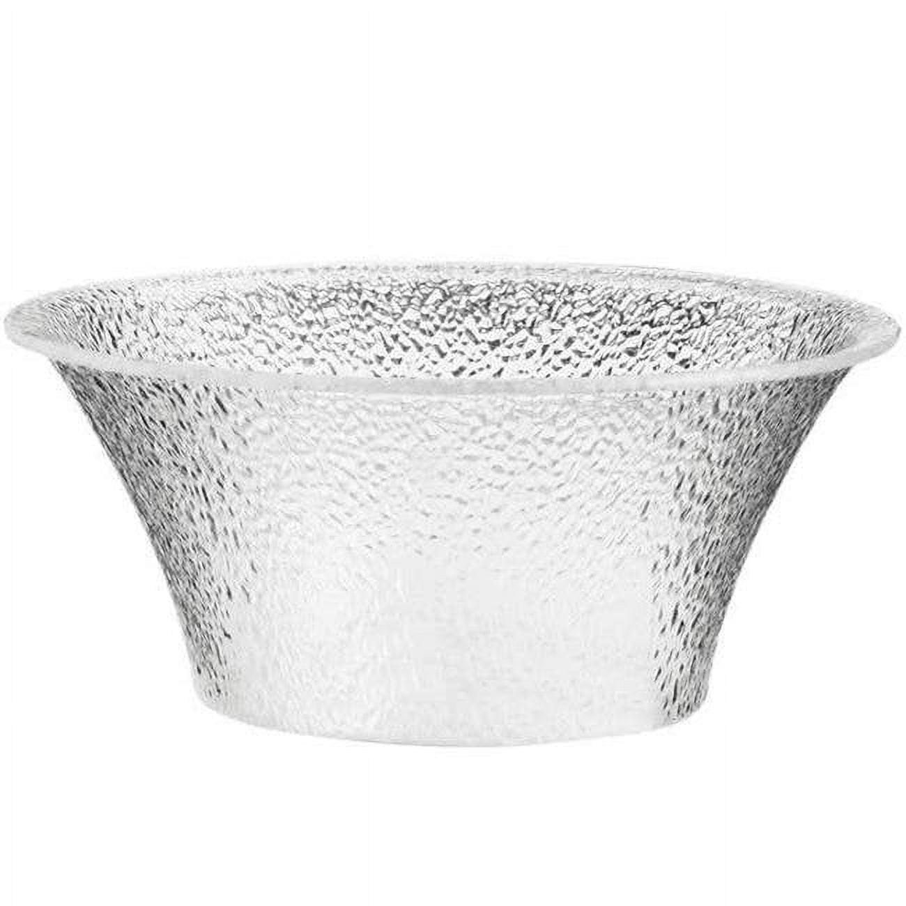 10 in. Clear Acrylic Pebble Bell Bowl - Walmart.com