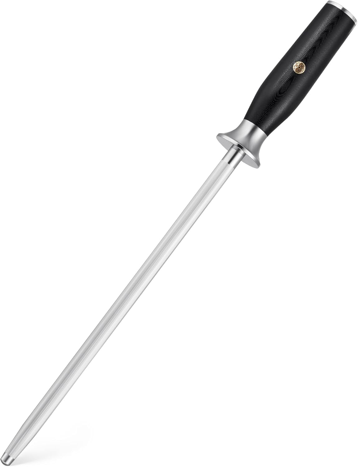 10 in. Honing Steel, Shogun Series Honing Rod with G10 Fiberglass ...